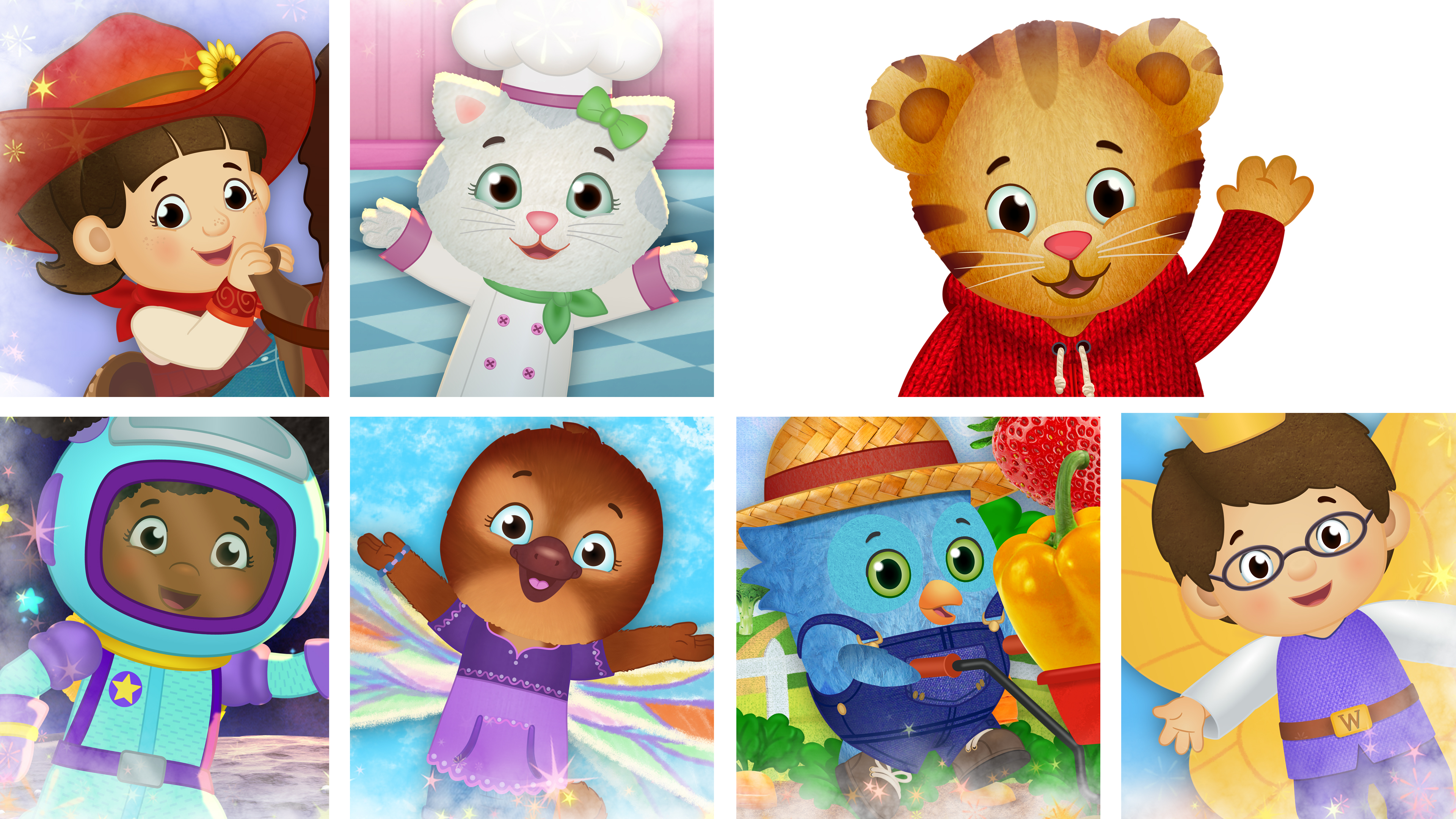 daniel tiger white background